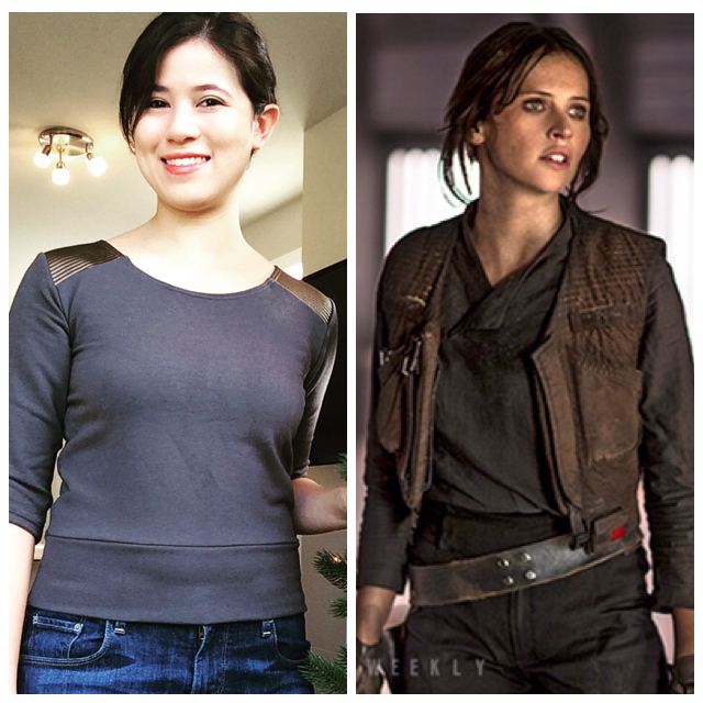 Wearing Hope on My Sleeve – a Jyn Erso Inspired Shirt – The Fabric ...